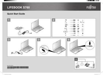Fujitsu LIFEBOOK S760 Quick Start Guide | Manualzz