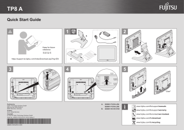 Fujitsu TP8 A-Series Quick Start Guide | Manualzz