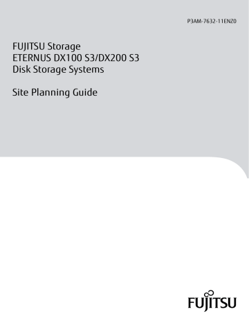 Fujitsu ETERNUS DX200 S3 Manual | Manualzz