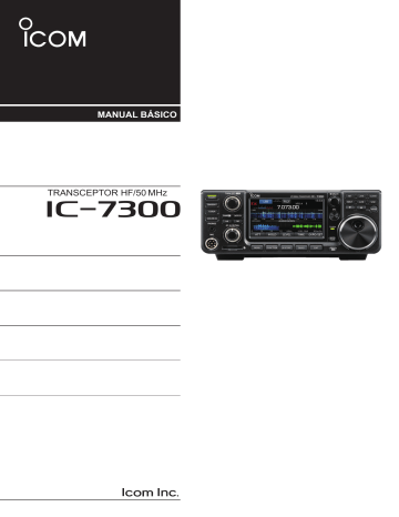 ICOM IC-7300 Guia de usuario | Manualzz