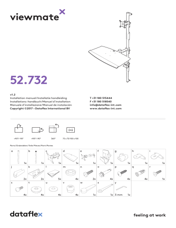 Dataflex 52.732 Viewmate workstation Installation Manual | Manualzz