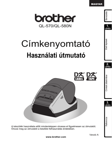 Brother QL-580N Label Printer User's Guide | Manualzz