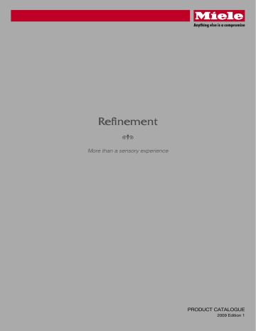 Miele DFKG 289 Kitchen & Houseware Accessory User Manual | Manualzz