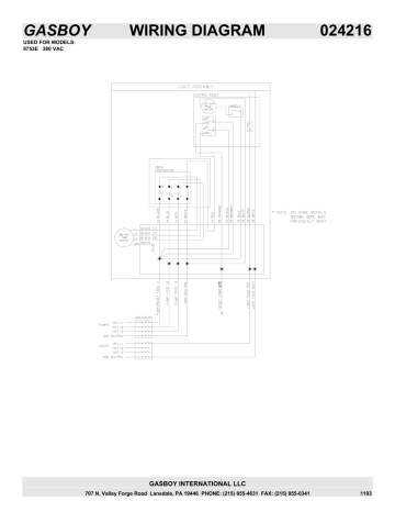 Gasboy 024216 Wiring Diagram | Manualzz