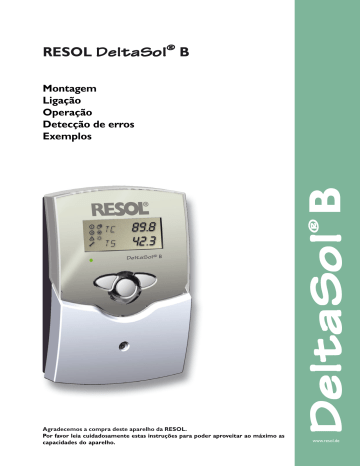 Resol DeltaSol B Manual do proprietário | Manualzz