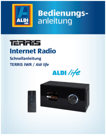 TERRIS IWR 271 Internet Radio Schnellstartanleitung | Manualzz