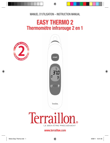 Terraillon Easy Thermo 2 Owner Manual | Manualzz