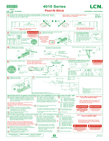 LCN 4010 Install Instructions | Manualzz