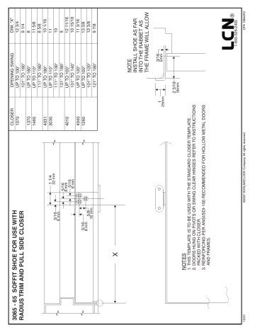 LCN 3030 Install Instructions | Manualzz