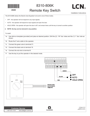 Lcn 4640 Series Wiring Diagram - Wiring Diagram