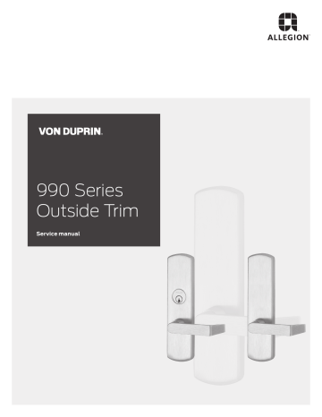 Von Duprin 900 Manual | Manualzz