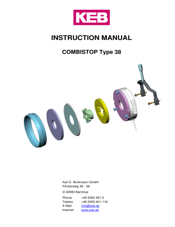 KEB COMBISTOP 38 Instruction Manual | Manualzz