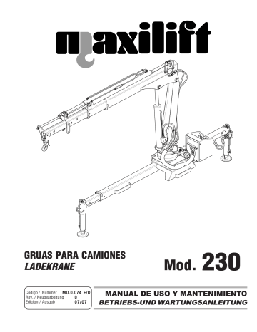 maxilift 230 Benutzerhandbuch | Manualzz