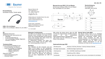 Baumer USB-C IO-Link Master IO-Link Master Guide | Manualzz