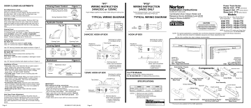 Norton Power Track Series Installation Instructions | Manualzz