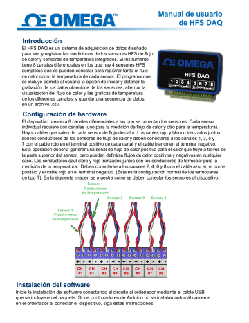 Omega HFS-DAQ-SERIES El manual del propietario | Manualzz