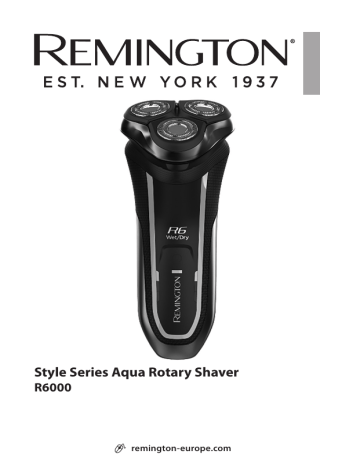 Remington R6000 ROTARY SHAVER Instruction manual | Manualzz