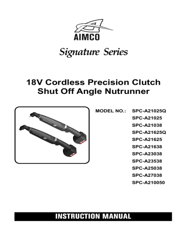 Aimco Signature SPC-A23038 Instruction Manual | Manualzz