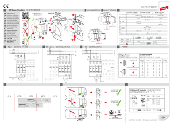 Dehn DEHNguard DG M TT 275 Einbauanleitung | Manualzz