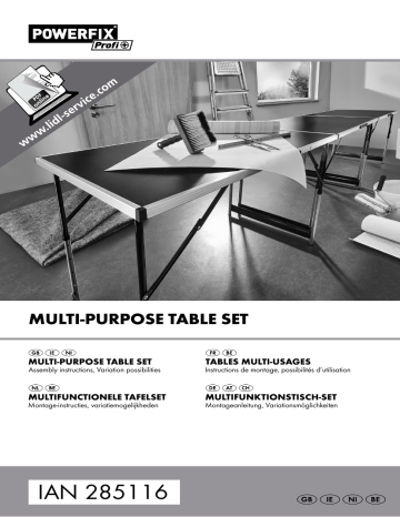 Powerfix Profi HG02350 Montageanleitung | Manualzz