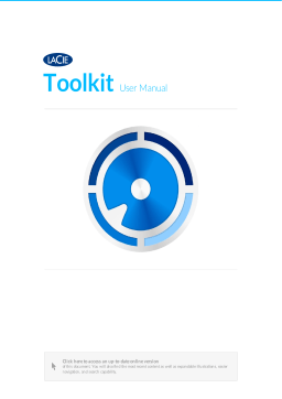 LaCie Toolkit Support - User manual