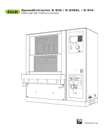 Buchi SpeedExtractor E-916 Manual de usuario | Manualzz