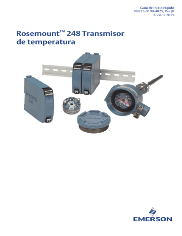 Emerson Rosemount 248 Guía de inicio rápido | Manualzz