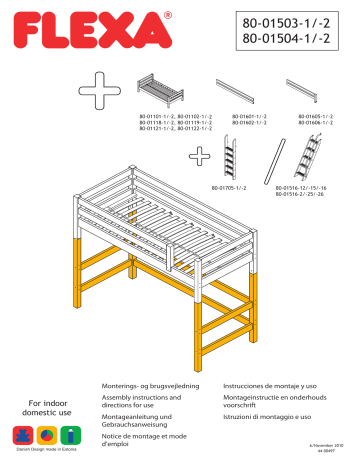 Flexa 80-01503-2 Instrucciones De Montaje | Manualzz