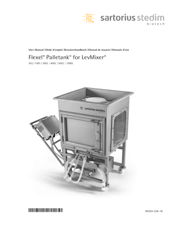Sartorius Stedim Flexel Palletank 650L, Flexel Palletank 1000L, Flexel ...