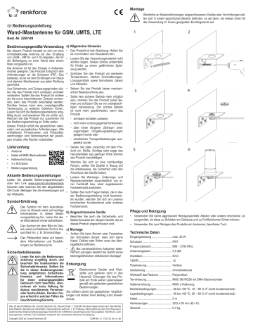Renkforce RF-WAT-300 Bedienungsanleitung | Manualzz