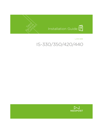 Neopost IS-330 Installation Manual | Manualzz