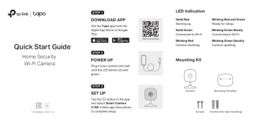 TP Link Tapo C100 Owner Manual | Manualzz
