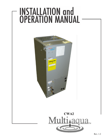 Multiaqua 24CWA2-00 CWA2 C Series™ 17-1/2 in. 2 Ton Multi-Position Fan ...