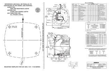 Perko 1129 Panama Canal Blue Steering Light Installation Instructions ...