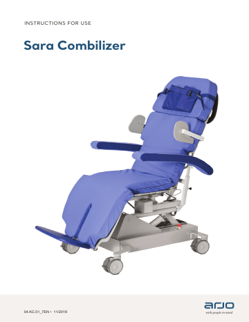Arjo Sara Combilizer Instructions for use | Manualzz