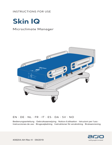 Arjo Skin IQ Instructions for use | Manualzz