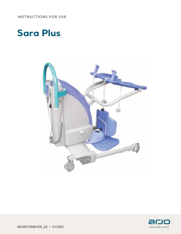 Arjo Sara Plus Instructions for use | Manualzz
