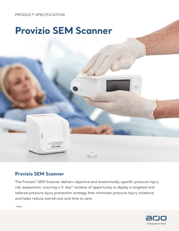 Arjo Provizio SEM Scanner Specification | Manualzz