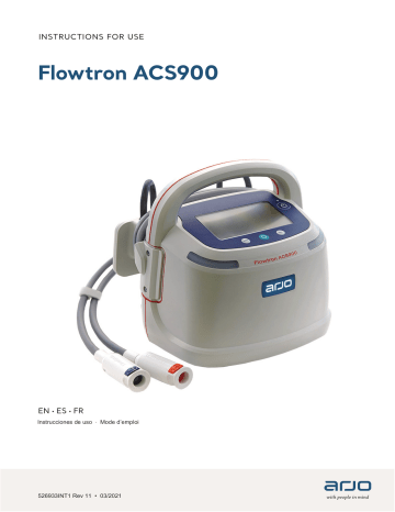 Arjo Flowtron ACS900 Instructions for use | Manualzz
