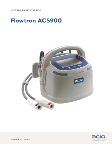Arjo Flowtron ACS900 Instructions for use | Manualzz