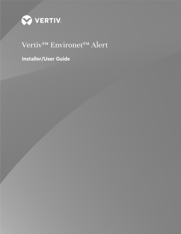 Vertiv Environet™ Alert Installation Guide | Manualzz