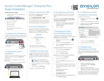 Avigilon ACM 6 Enterprise Plus Guida utente | Manualzz