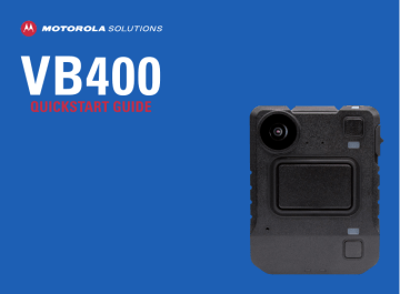 Avigilon Motorola Solutions VB400 User Guide | Manualzz