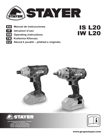 Stayer IW L20, IS L20 Instrucciones de operación | Manualzz
