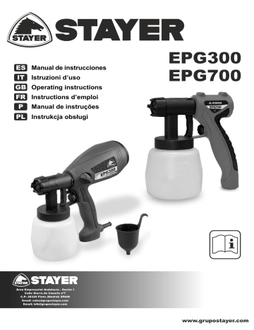 Stayer EPG 300 PAINT GUN Mode d'emploi | Manualzz