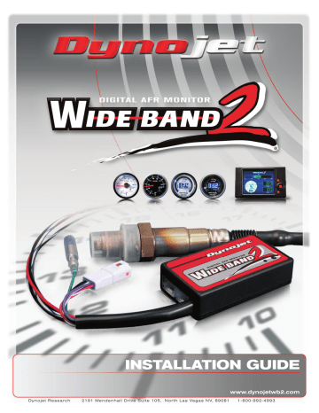Dynojet Wideband 2 Installation Guide | Manualzz