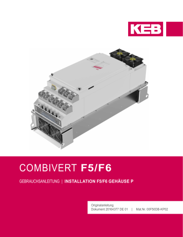 KEB F5/F6 Gehäuse P Installation manual | Manualzz