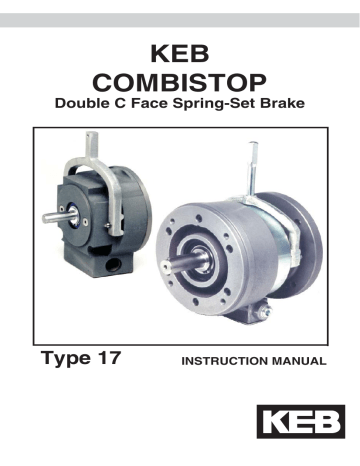 KEB COMBISTOP 17 Owner's Manual | Manualzz