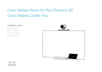 Cisco TelePresence Precision 60 Camera Guide d'installation | Manualzz