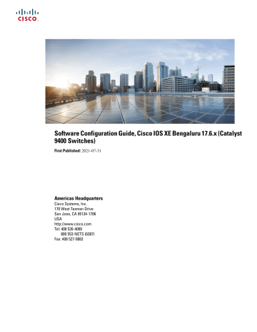 Cisco Catalyst 9407R Switch Configuration Guide | Manualzz